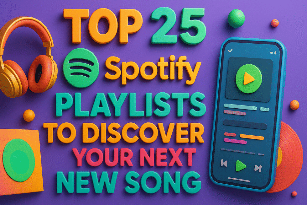 Top 25 Spotify Playlists 2025 to Discover Your Next New Song - System ...